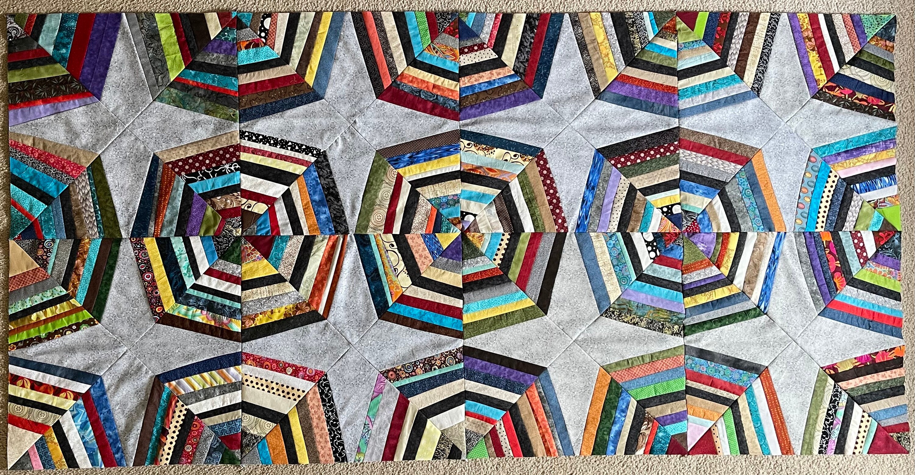 Paper Copy Octagon Spider Web Quilt Pattern - Etsy