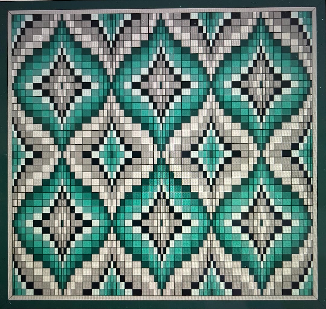 Double Arabesque Bargello Quilt Pattern - Etsy