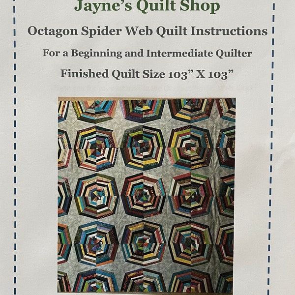 Spider Web Quilt - Etsy