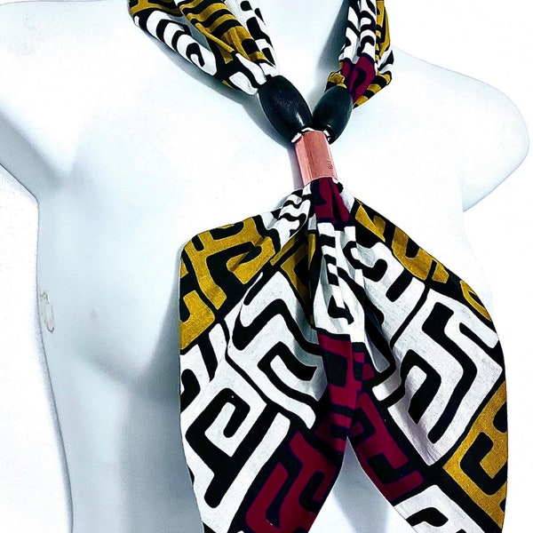 African Print Scarf - Etsy