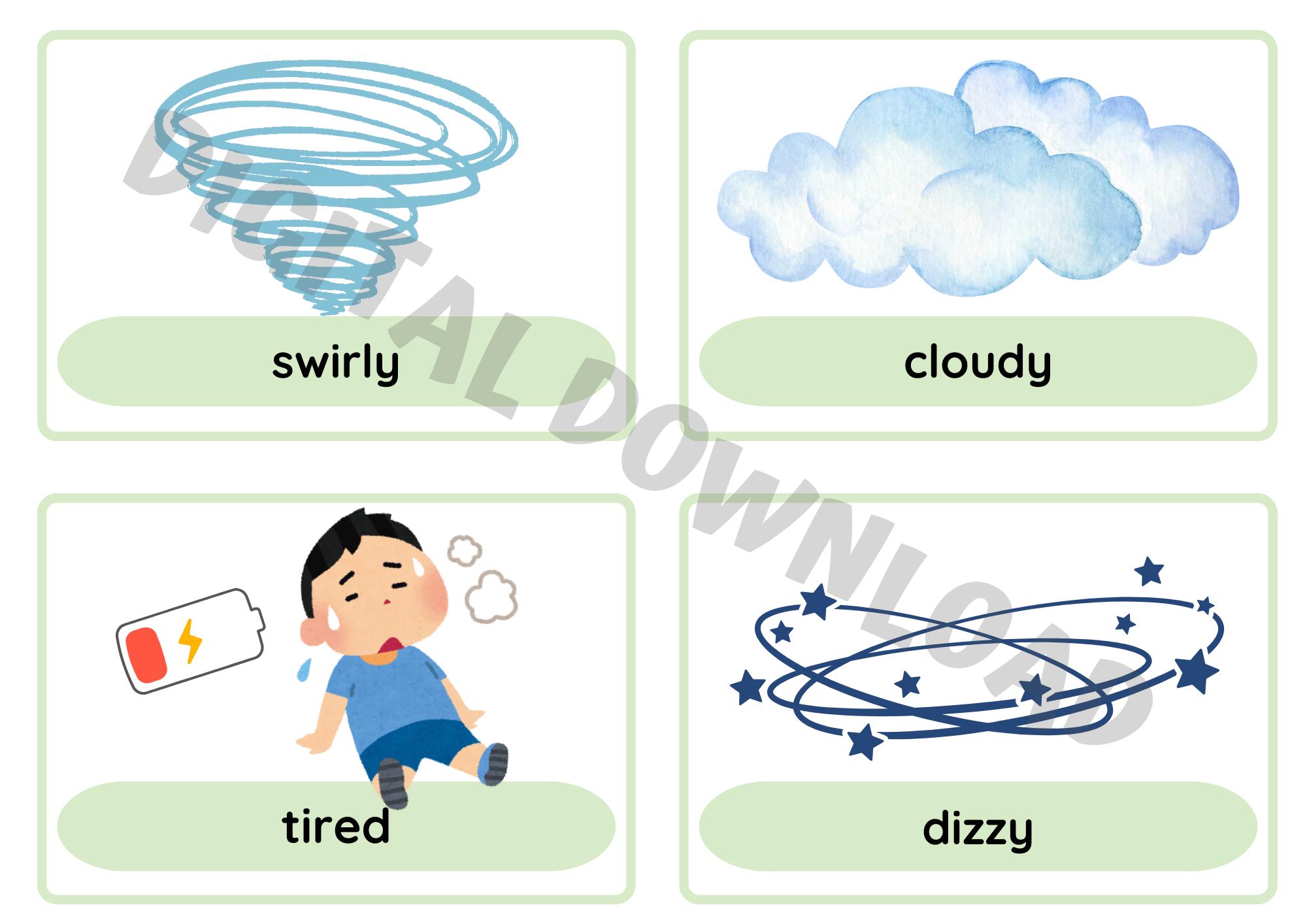 Interoception/body Awareness Cards - Therapeutic Resource for Children ...