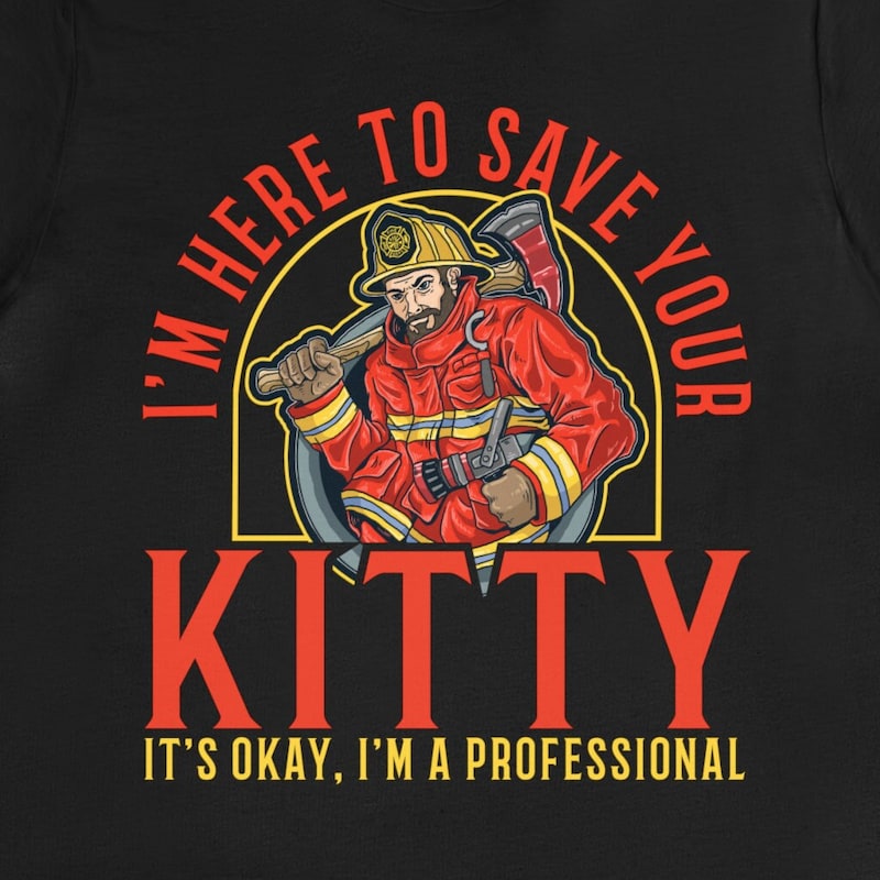 Funny Firefighter - Etsy