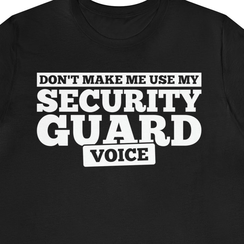 Security Guard - Etsy