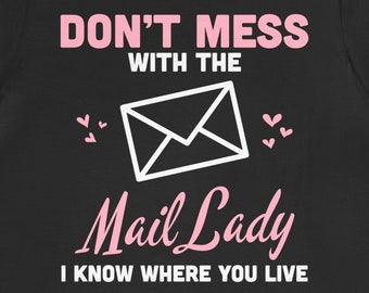 Mail Lady Shirt. Post Office Shirt. Mail Shirt. Mail Gift. Mailman ...