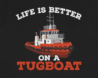 Tug Boat Shirt. Boat Shirt. Tugboat Shirt. Tugboat Gift. Tug Boat Gift ...