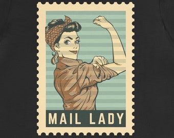 Mail Lady Shirt. Post Office Shirt. Mail Shirt. Mail Gift. Mailman ...