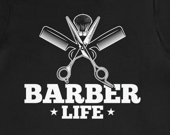 Barber T-shirt, Barber Gift, Barber Tshirt, Funny Barber Tee, Barber ...