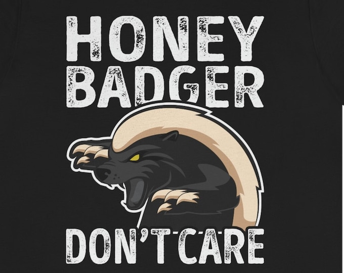Funny Honey Badger Halloween Shirt, Spooky Honey Badger Silhouette ...
