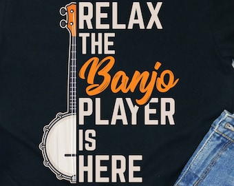 Funny Banjo T Shirt - Etsy