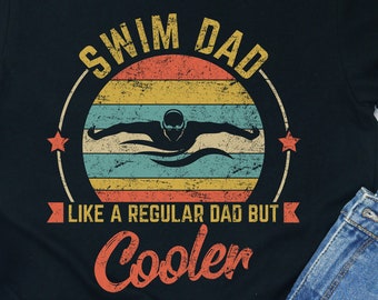 Swim Dad Shirt - Etsy