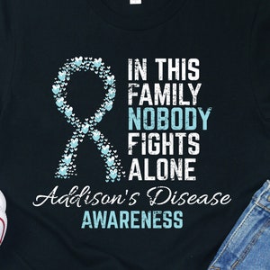 Addison's Disease Awareness Shirt: Unisex Warrior Gift - Etsy