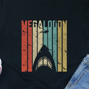 Megalodon Shark Shirt the Meg T-shirt Movie I Love Sharks Week T Shirt ...