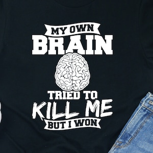 Funny Stroke Survivor Shirt / Hoodie / Sweatshirt / Tank Top / Stroke ...