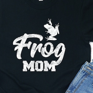 Frog Mom Shirt / Hoodie / Sweatshirt / Tank Top / Frog Mom Gift / Frog ...