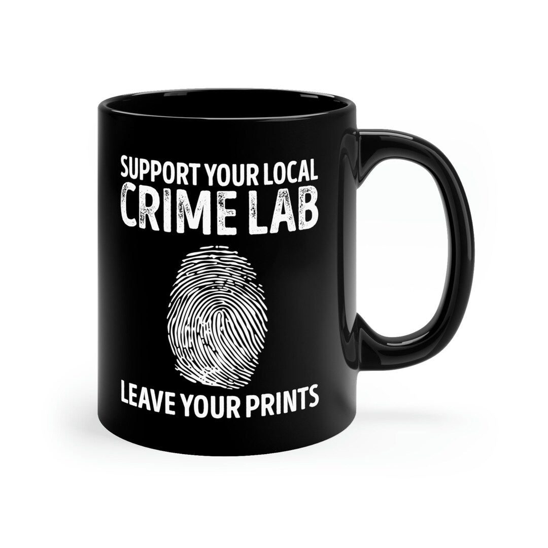 Forensic Science Mug: Funny Crime Lab Gift - Etsy
