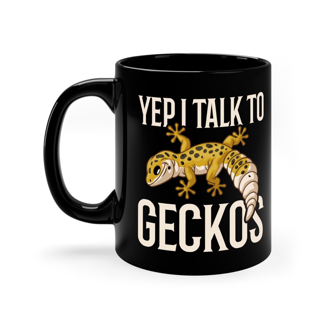 Funny Gecko Mug: Reptile Lover Coffee Cup - Etsy