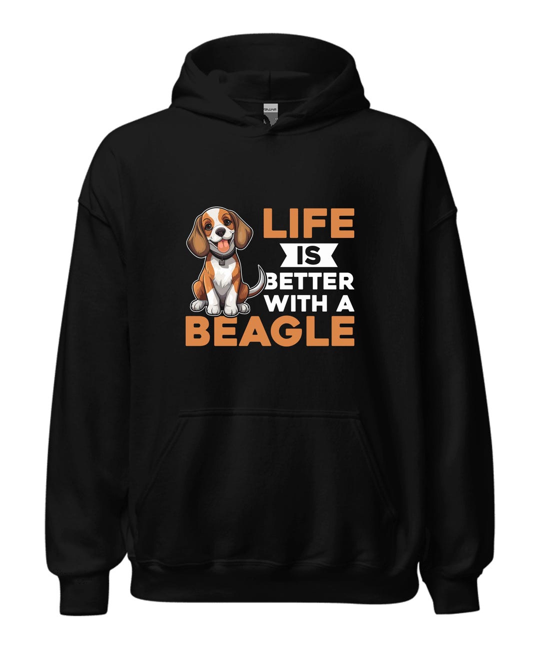 Beagle Hoodie / Cute Beagle Lover Sweatshirt / Beagle Owner Gift for ...