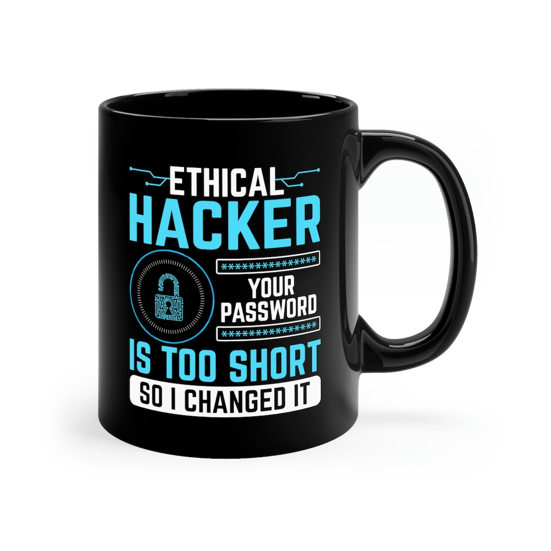 Cyber Security Mug / Funny Ethical Hacker Gift / Cyber Security Coffee ...