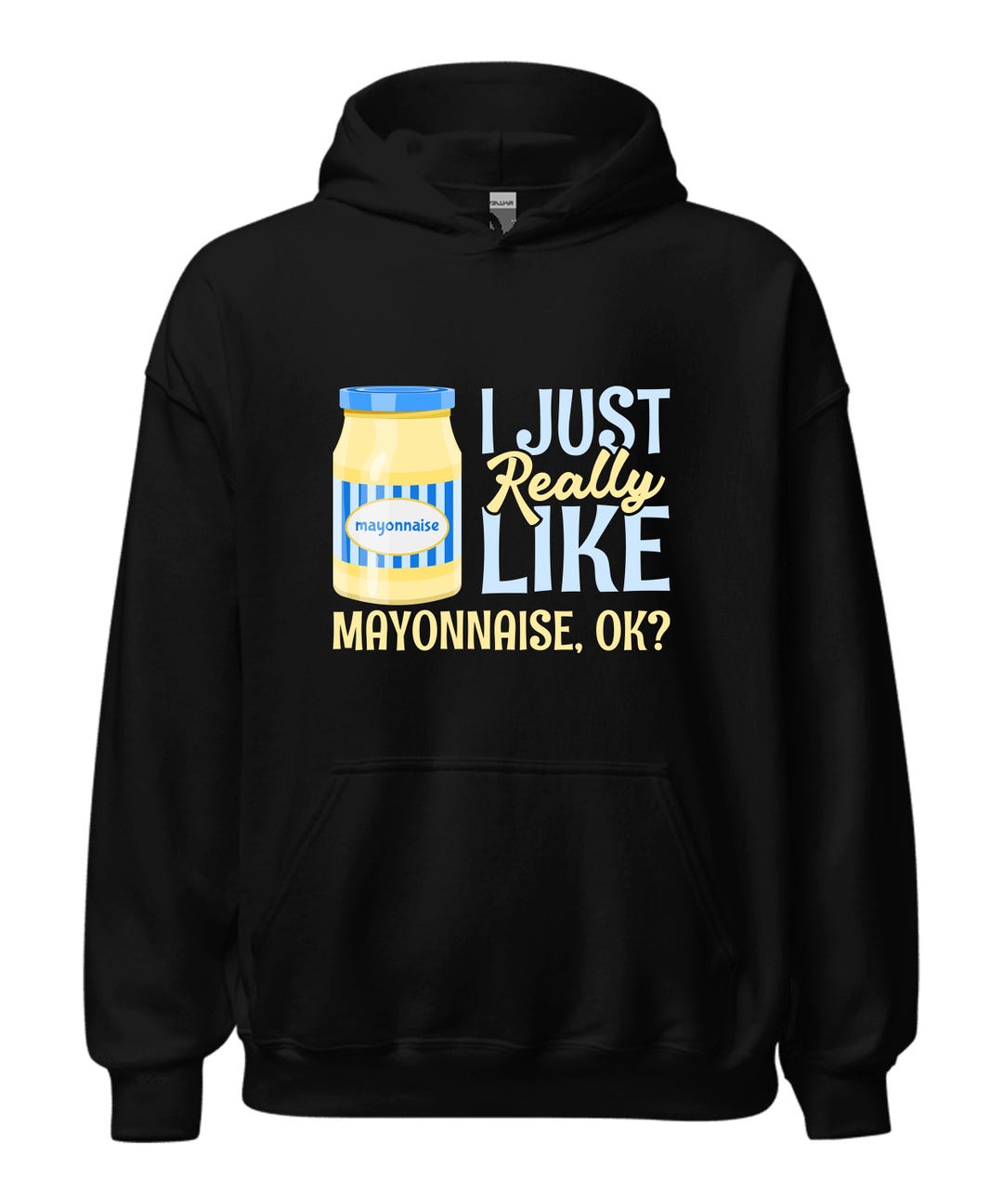 Funny Mayonnaise Lover Hoodie - Condiment Fan Apparel - Etsy