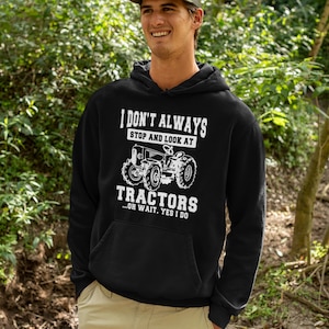 Tractor Hoodie / Farming Hoodie / Tractor Lover Hoodie / Farmer Hoodie ...