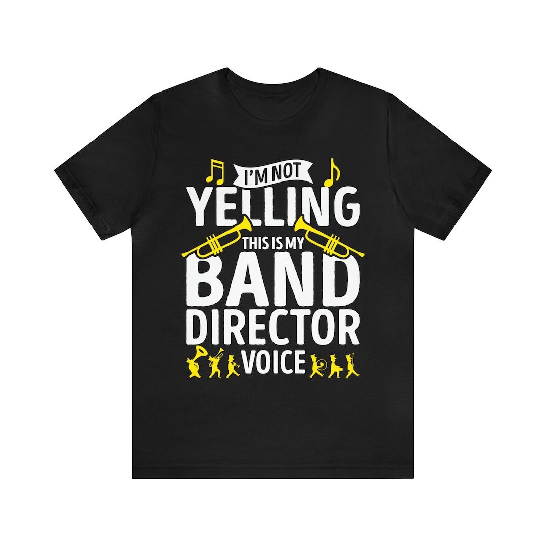 Marching Band Director Shirt / Funny Band Director Gift for Him & Her ...