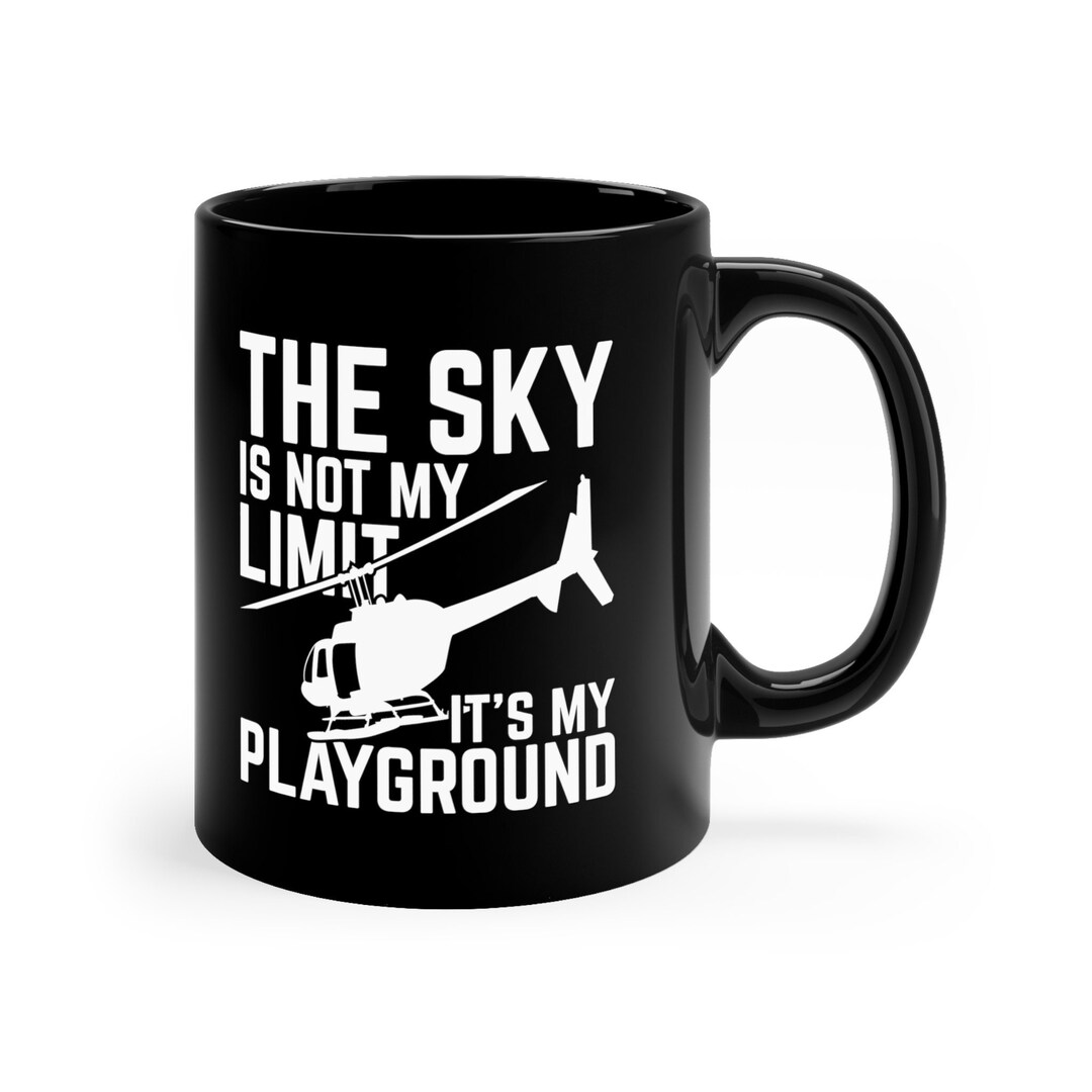 Helicopter Pilot Mug: Funny Heli Lover Gift - Etsy