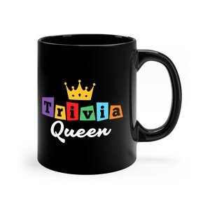 Funny Trivia Night Mug / Trivia Player Gift Idea for Her / Trivia Lover ...