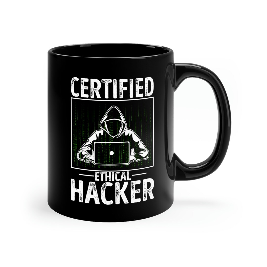 Ethical Hacker Mug: Funny Cyber Security Gift - Etsy