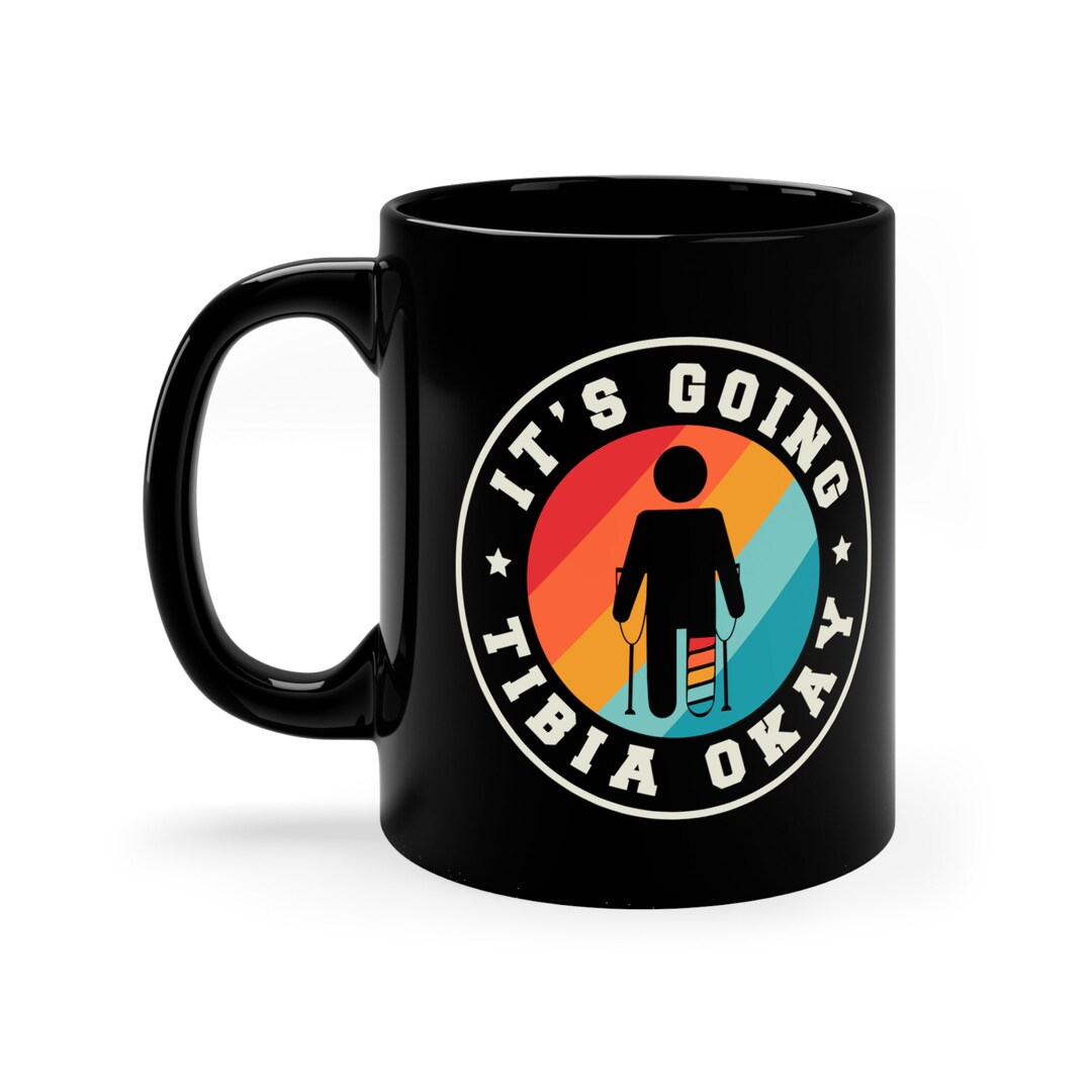 Funny Broken Leg Mug: Get Well Soon Gift - Etsy