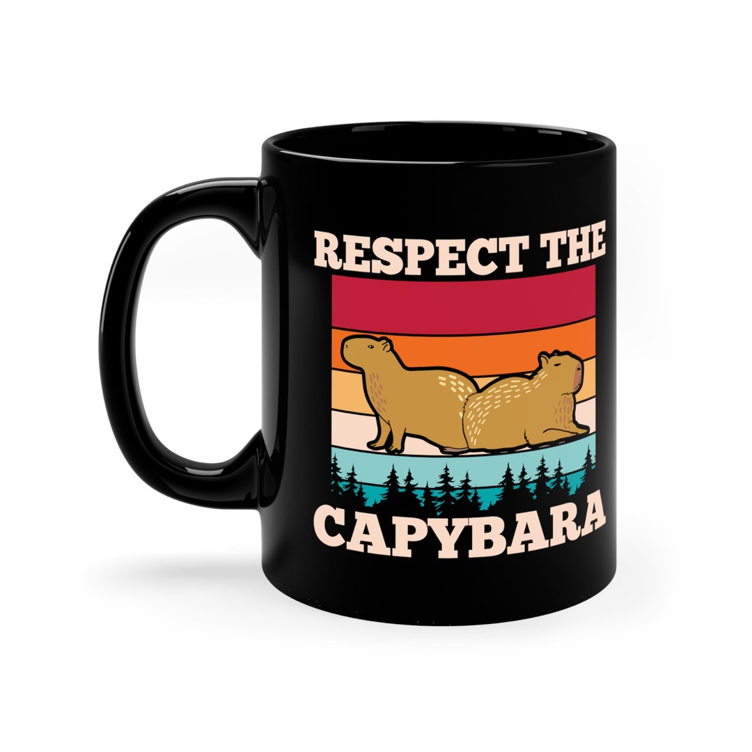 Capybara Gift / Funny Capybara Lover Mug for Him & Her / Capybara Fan ...