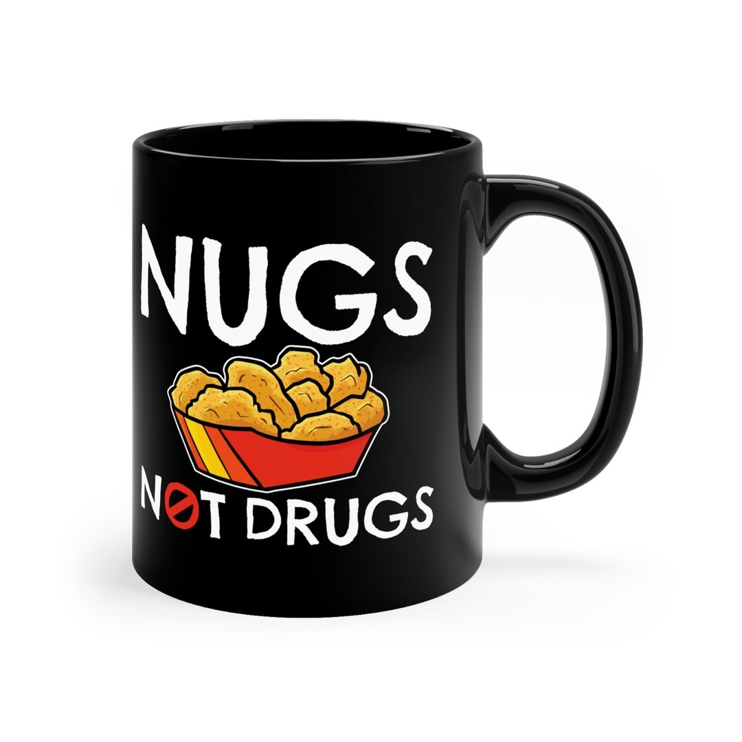 Chicken Nugget Coffee Mug / Funny Chicken Nugget Mug / Nugget Gift for ...