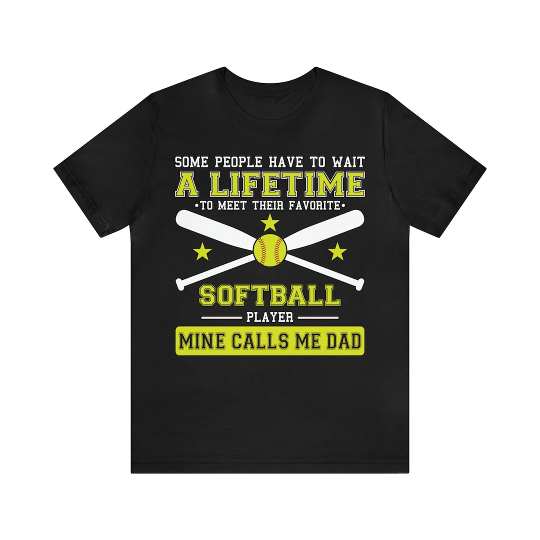 Softball Dad Gift / Funny Softball Coach Father’s Day Shirt / Softball Parent Tshirt / Softball ...
