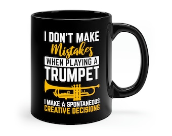 Marching Band Mug Trumpet Gift Be Nice or I'll Empty My - Etsy