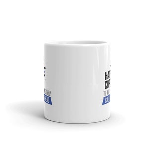 Police Officer Mug Policeman Coffee Tea Mugs Funny Gifts Mom Dad ...