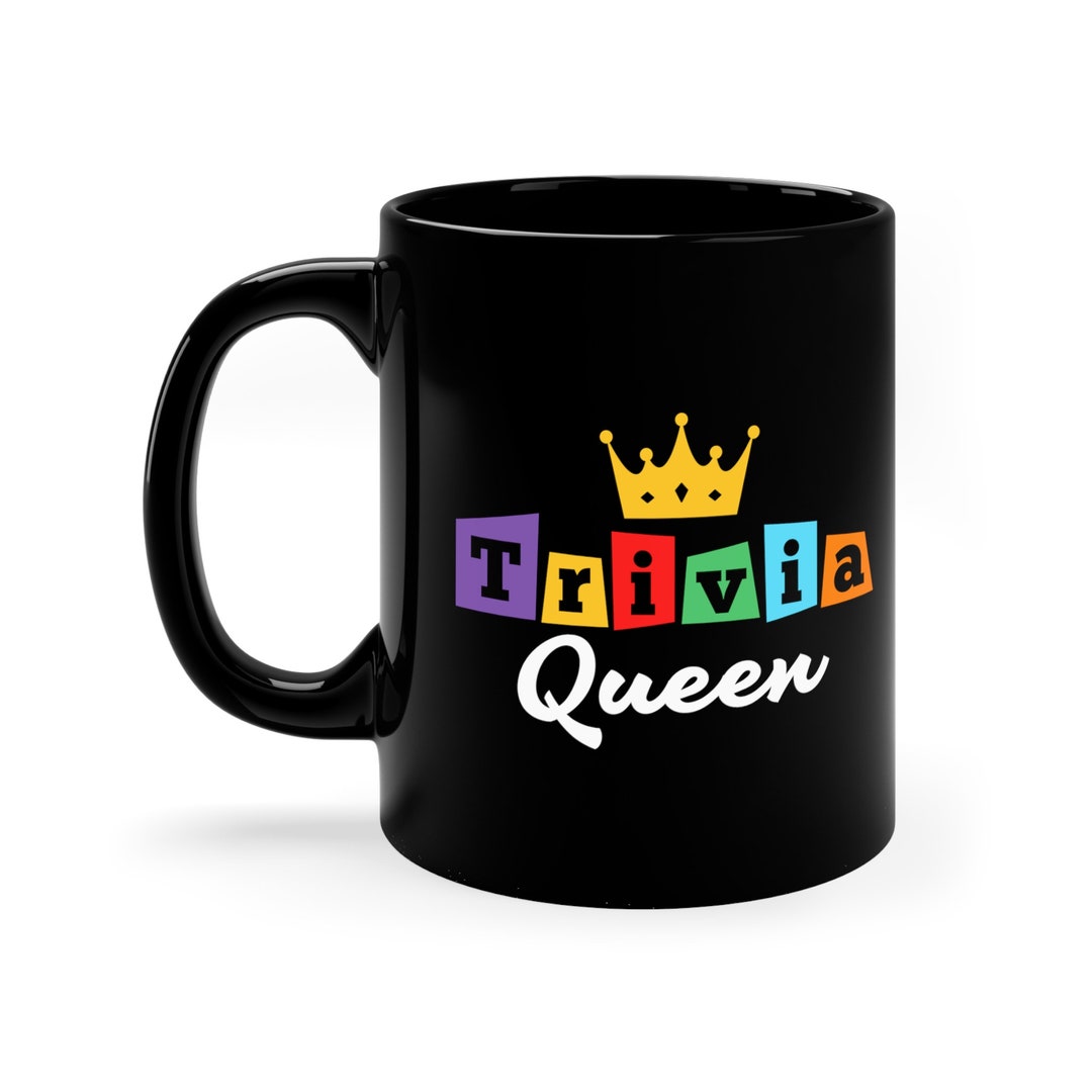 Funny Trivia Night Mug / Trivia Player Gift Idea for Her / Trivia Lover ...