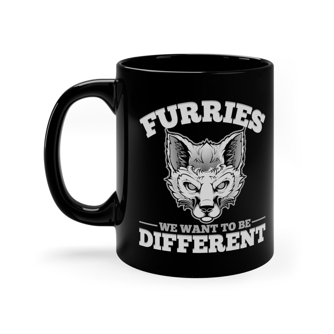 Funny Furry Mug / Fandom Gift Idea for Him & Her / Fursuit Lover Coffee ...