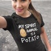 Funny Potato Shirt / Hoodie / Sweatshirt / Tank Top / Potato Gift ...