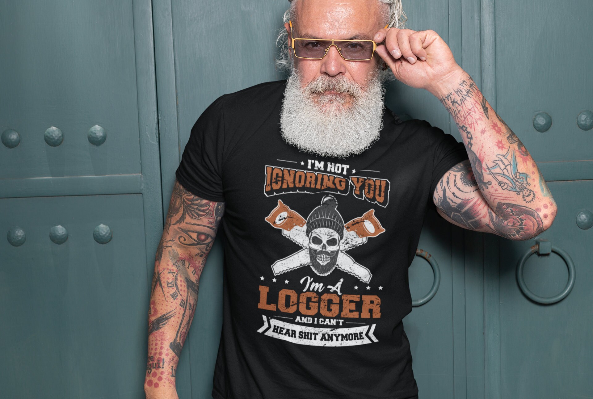 Logger Shirt Funny Logging Shirts Gift for Lumberjack Present | Etsy