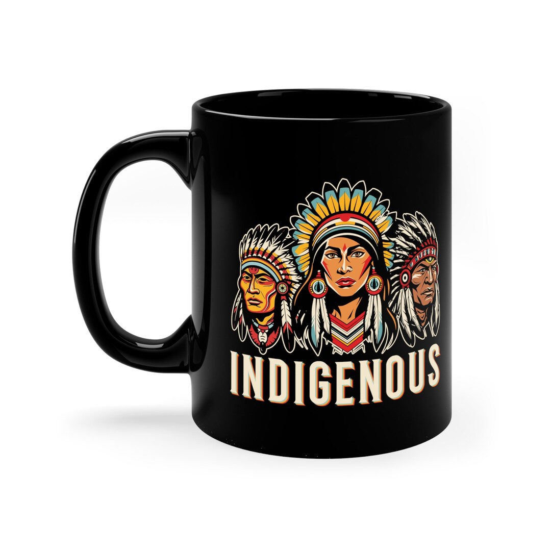 Native American Mug / Proud Native American Gift for Him & Her ...