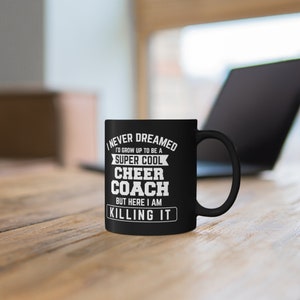 Cheer Coach Mug / Funny Cheer Coach Gift for Him & Her / Cheer Coach ...