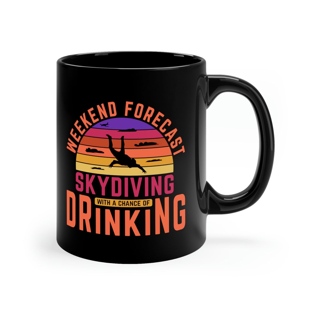 Skydiving Mug / Funny Skydiver Gift for Him & Her / Skydive Father’s ...