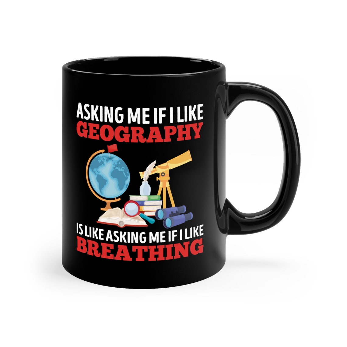 Funny Geographer Mug: Geography Teacher Gift - Etsy