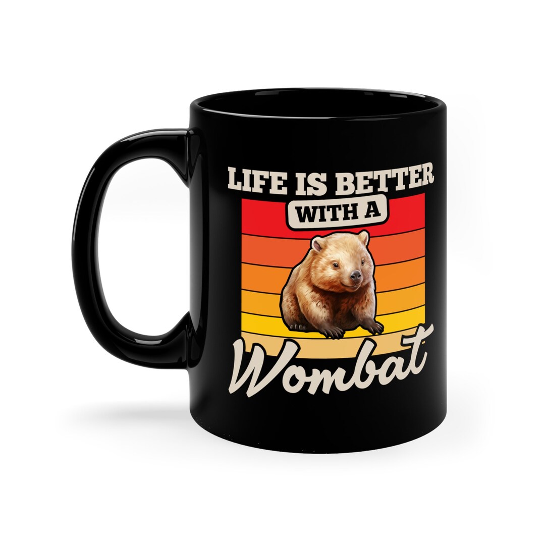 Funny Wombat Coffee Mug: Wombat Lover Gift - Etsy