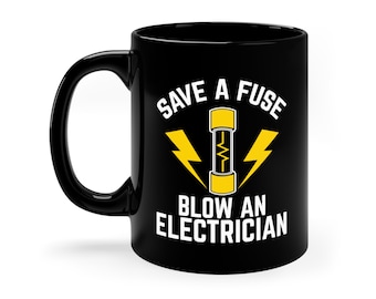 Electrician Gift. Electrician Mug. Funny Electrician Gifts. Electric ...