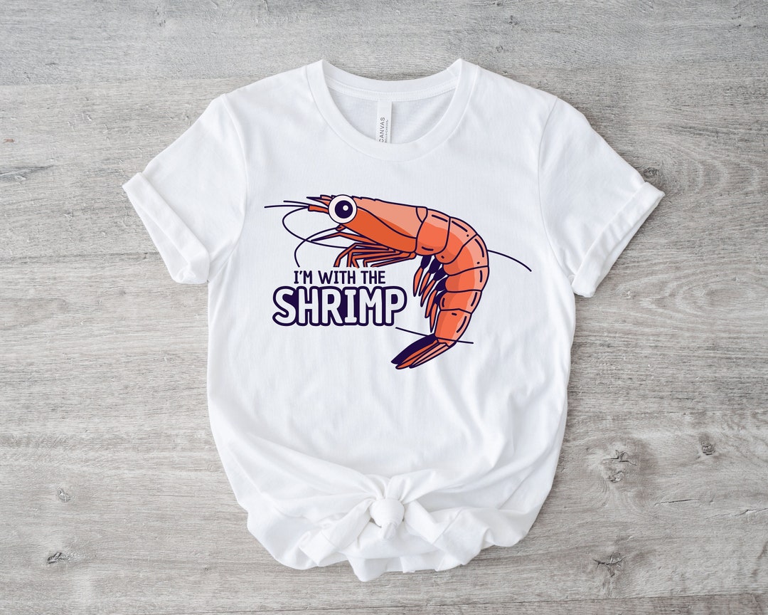 Cute Shrimp SVG / Shrimp Boil Png / Vector / Funny Seafood Cut File ...