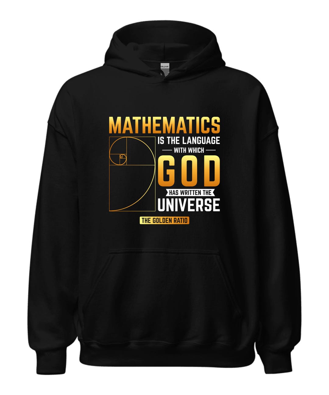 Funny Fibonacci Hoodie / Golden Ratio Spiral Sweatshirt / Math Lover ...