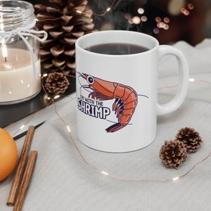 Funny Shrimp Mug / Cherry Shrimp Gift Idea for Him & Her / Neocaridina ...