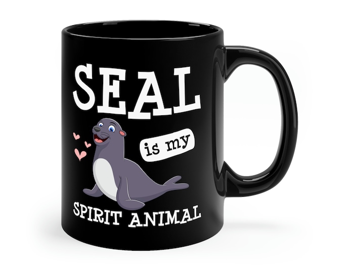 Funny Seal Gift - Seal Coffee Mug - Seal Lover Present - Cute Seal Gift ...