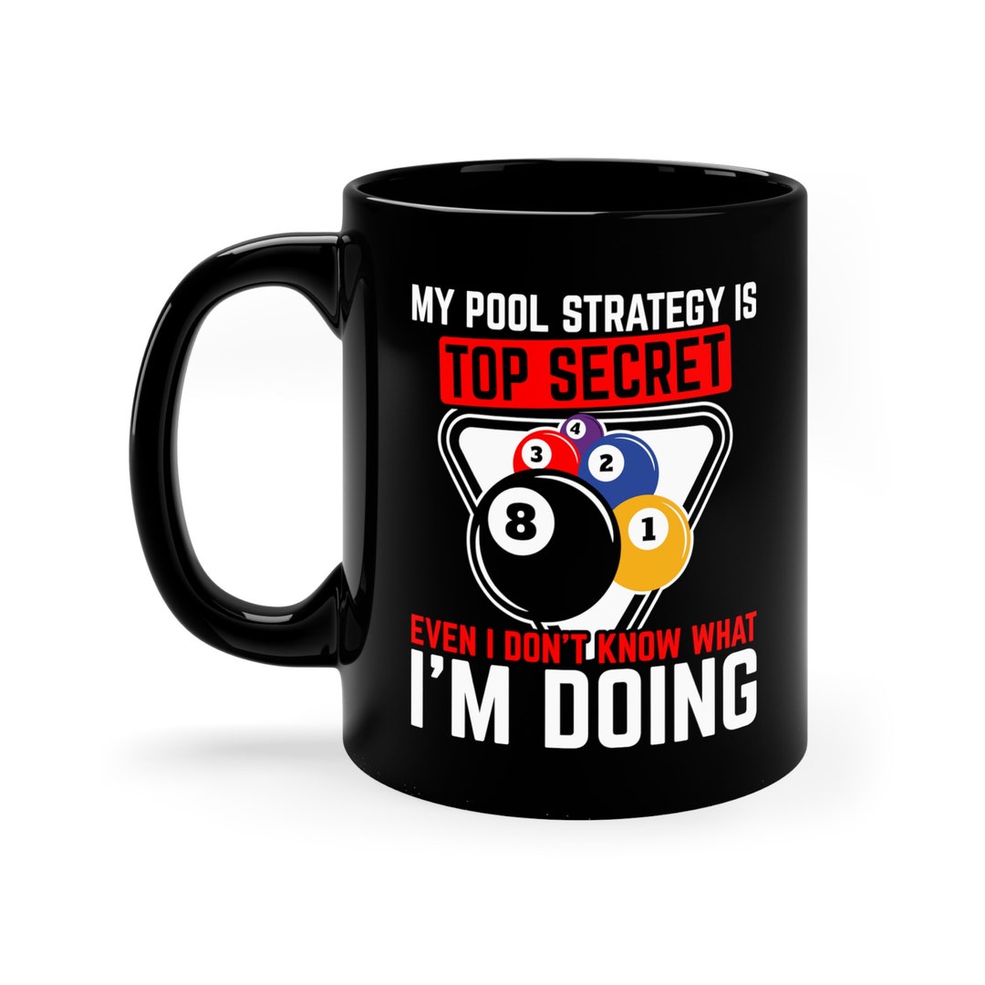 Funny Pool Player Mug / Billiard Player Gift for Him & Her / Billiards ...