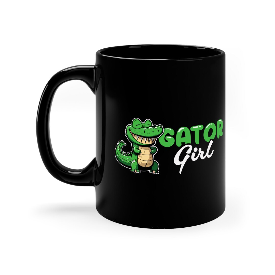 Cute Alligator Mug / Funny Alligator Gift Idea for Him & Her / Aligator ...